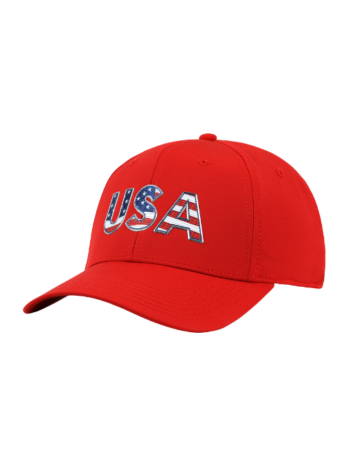 Americana Red AeroSphere Tech Fabric Cap – Ahead USA Shop